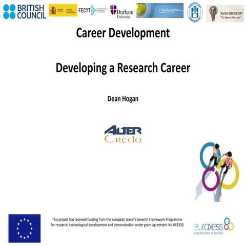 Planning your research career: Development for early-career researchers ...