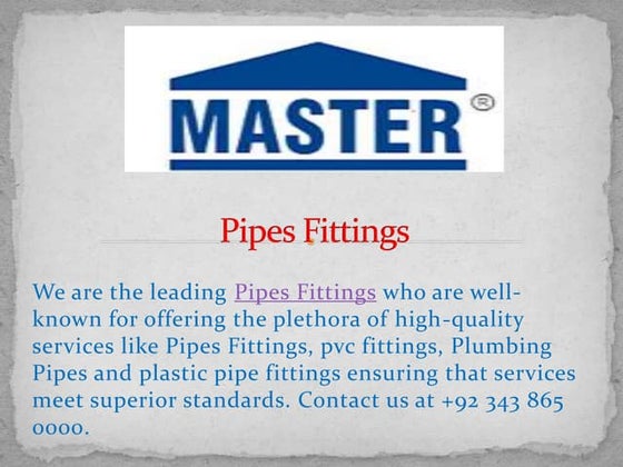 Best pvc pipe karachi | PPTX