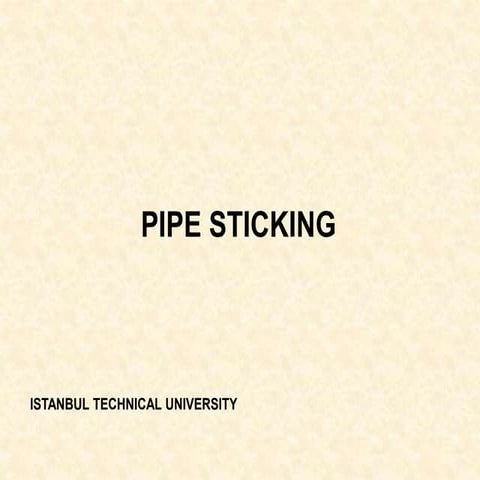 PIPE_STICKING_ppt.ppt