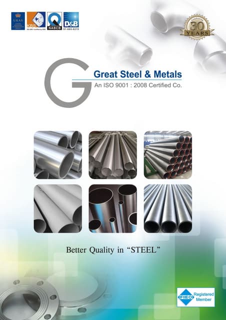 GSM BUTWELD FITTINGS BROCHURE | PDF