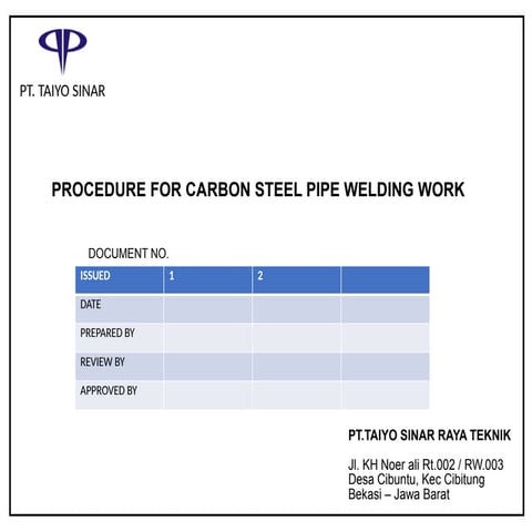 Pipe Welding Installation Procedure.pptx