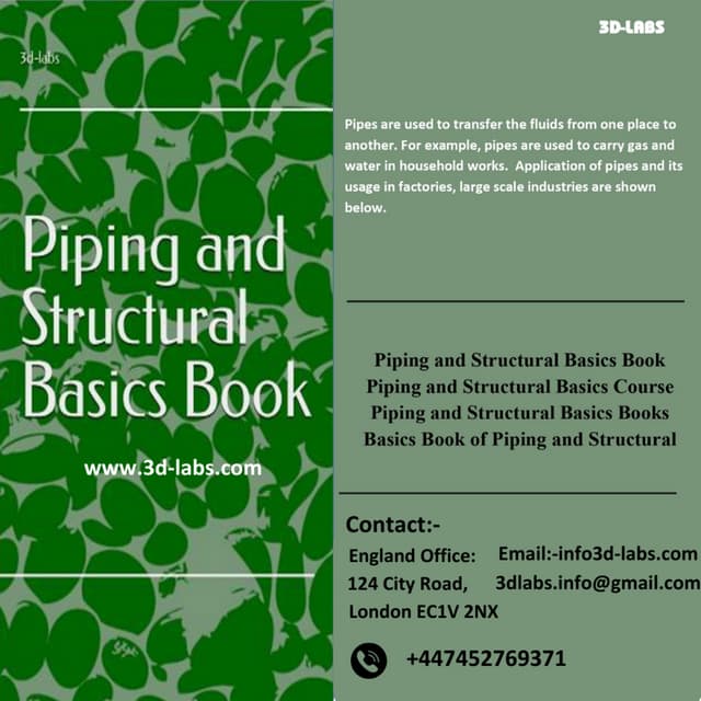 Piping and Structural Basics Book In UK.pdf