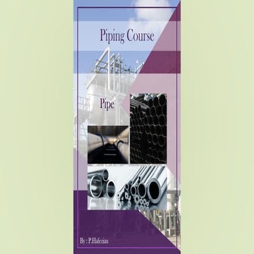 Piping Course for engineers and students | PPT