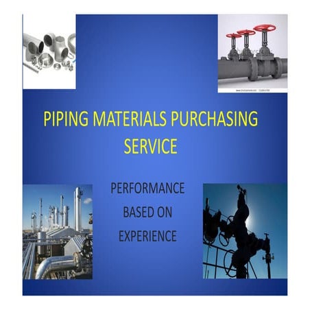 Piping materials service | PPT