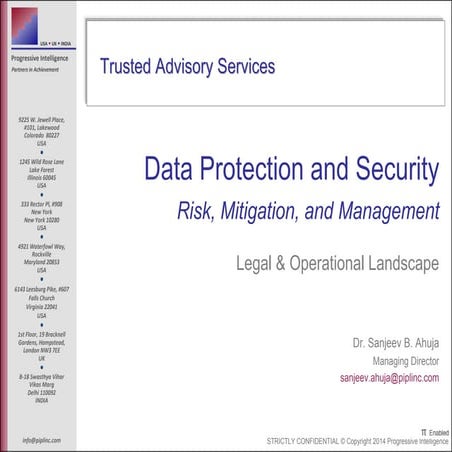 PIPL - Data Protection & Security | PPT
