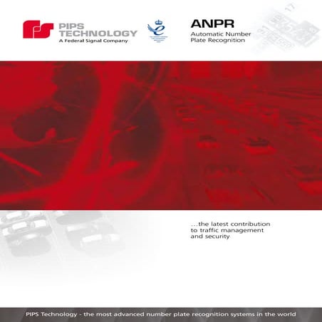 Pips Anpr Capabilities Brochure | PDF