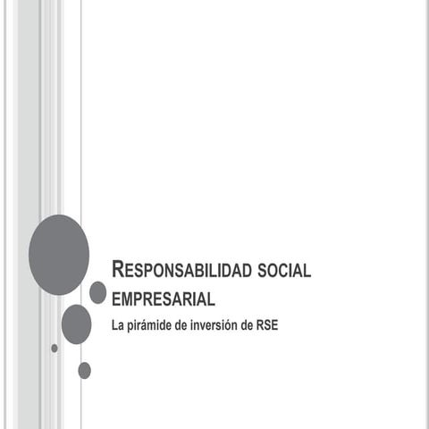 Piramide rse | PPTX