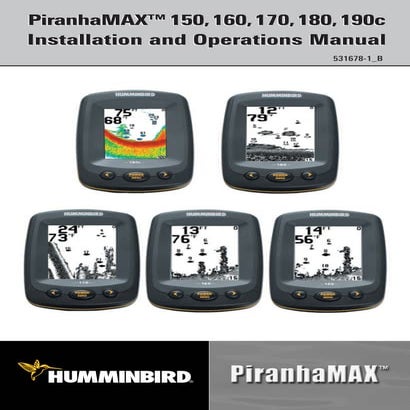 Piranha max 150-160-170-180-190c | PDF