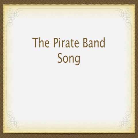 Pirate band songss | ZIP