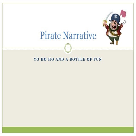 Pirate narrative | PPT