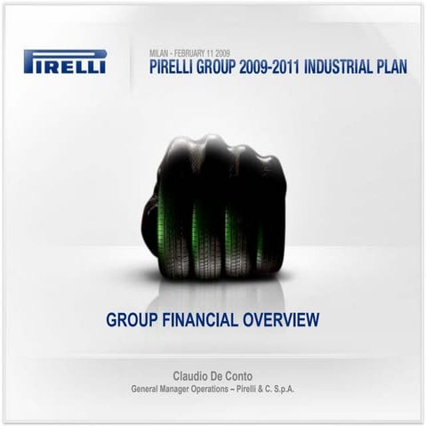 Pirelli Industrial Plan Financials | PDF