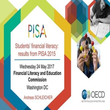 PISA Students’ Financial Literacy - Results from PISA 2015 | PPTX