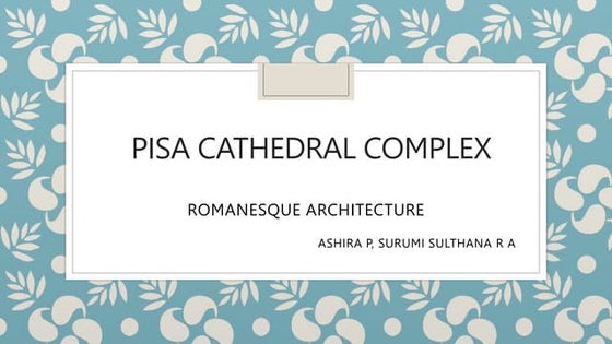 Pisa complex | PPT