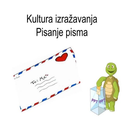 pisanje pisma | PPT