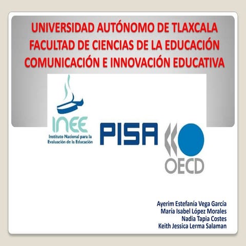 Programa para la Evaluación Internacional de Alumnos PISA 2018 ...