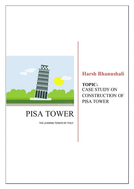 The Leaning Tower Of Pisa | PPT