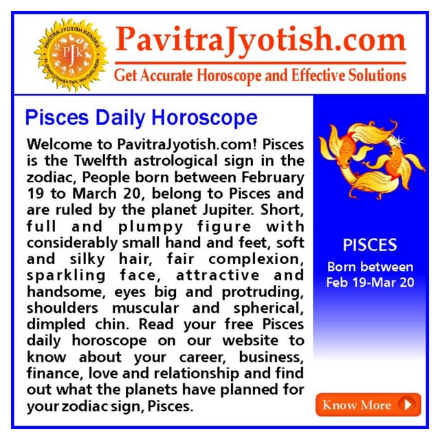 Pisces Daily Horoscope | PDF