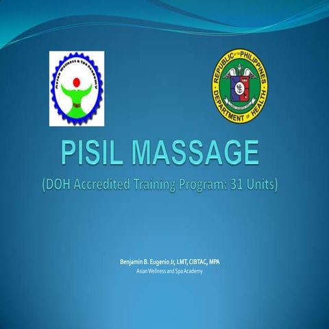 PISIL MASSAGE | PPTX