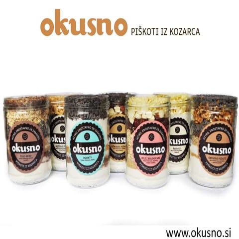 Piškoti iz kozarca - Cookie Mix in a Jar | PPT