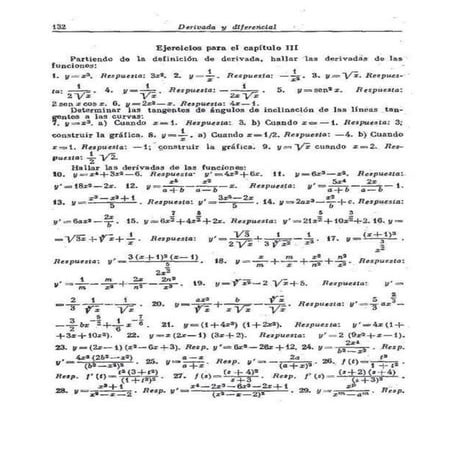 Piskunov cálculo diferencial e integral | PDF