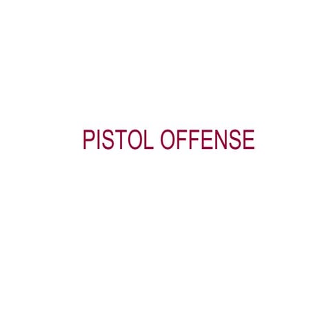 Pistol Offense | PPT