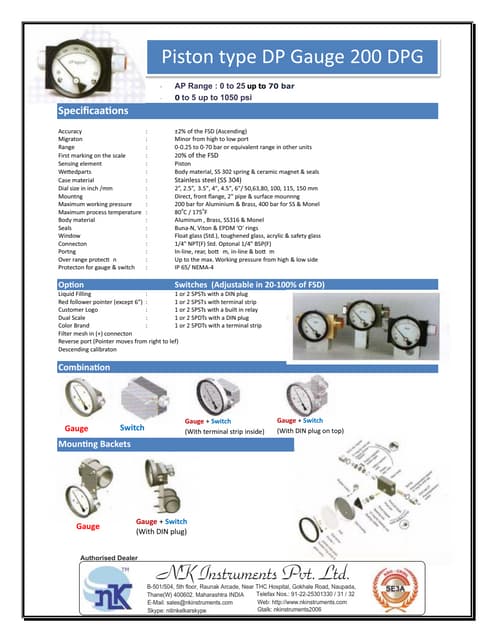 Low Rang DP Transmitter | PDF