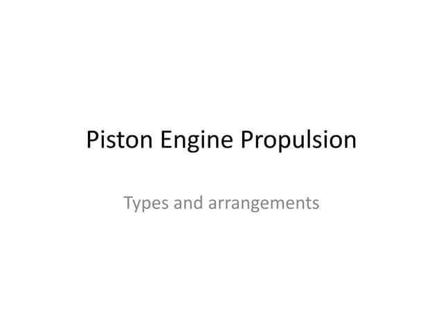 Piston engine fundamentals | PPT