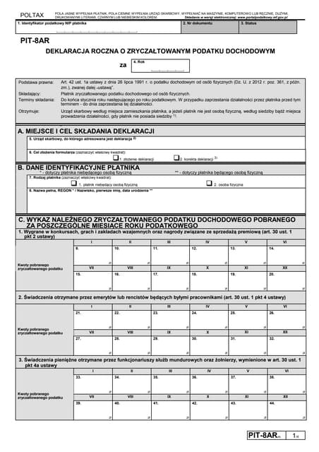 Form pit-28 a-16-2015-2016 | PDF