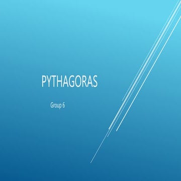 Pythagoras | PPT