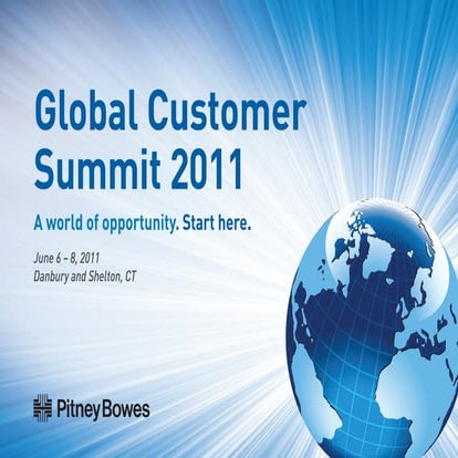 Pit bow customer summit ppt | PDF