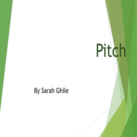 Pitch Updated | PPT