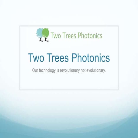 CDE Marketplace: Two Trees Photonics | PPT