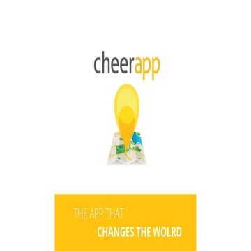 Pitch Deck cheerapp | PPT