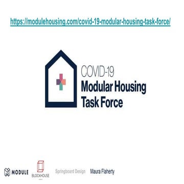 COVID Modular Housing Task Force: Pittsburgh Prototype V1.0 | PPTX