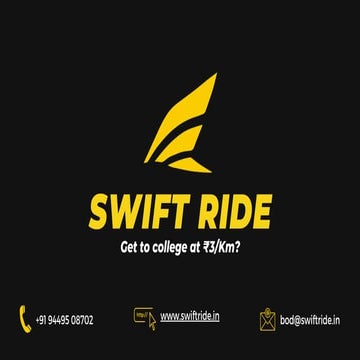 SwiftRide | PPT