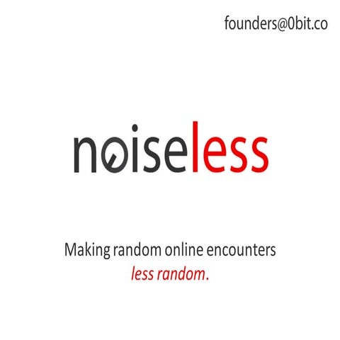 NoiseLess | PPT