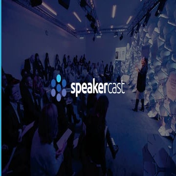 Pitch Deck SpeakerCast v1 | PDF