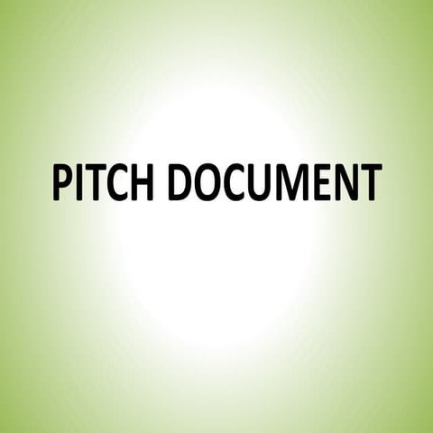 Pitch document | PPTX | Adult Contemporary Music | Music
