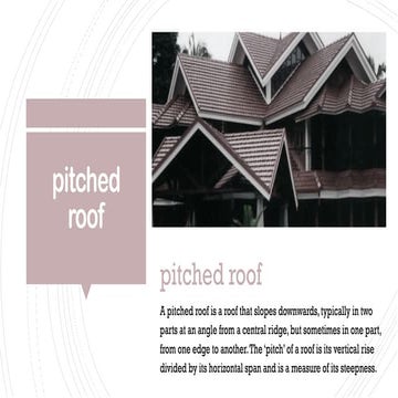 Double roof structure | PPTX