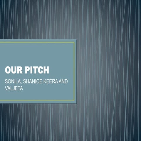 Pitch final | PPTX