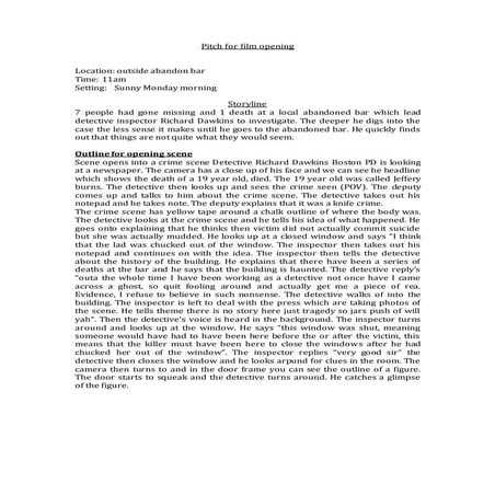 Film script | PPTX