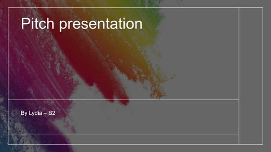 final.pptx lydia b2 - rhapsody production | PPTX