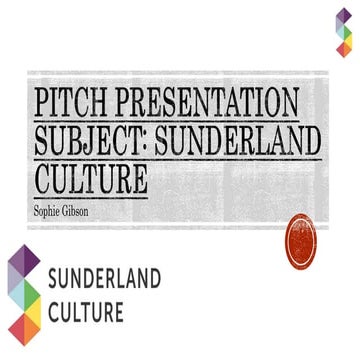 Pitch- Sunderland culture | PPT