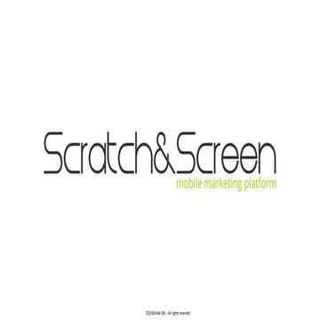 Scratch&screen