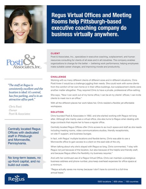 Regus Business Confidence Index Infographic | PDF