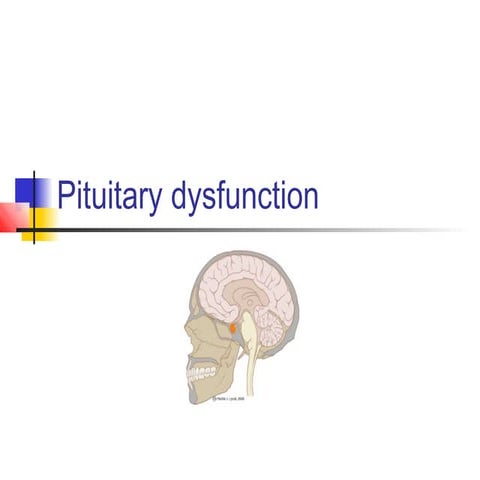 Pituitary dysfunction | PPT
