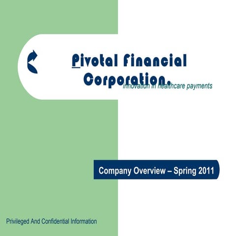 Pivotal Financial Solutions, Inc V4.0 | PPT