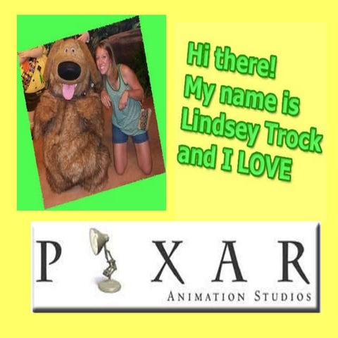Visual Resume (Pixar) | PPT