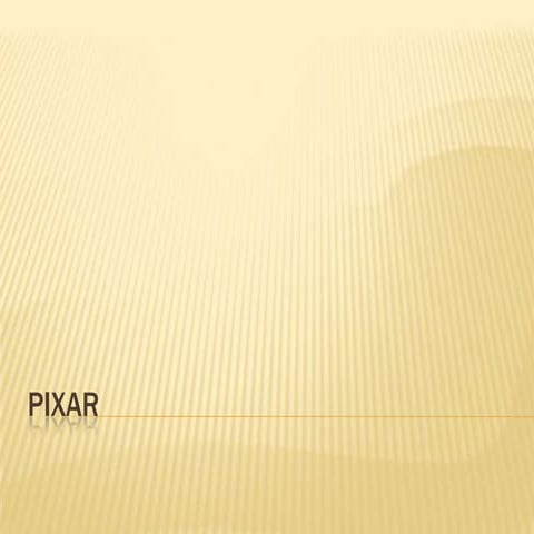 Pixar | PPTX