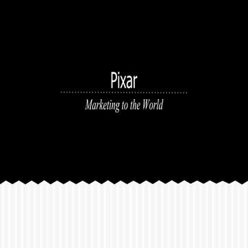 Pixar adv 420 | PPTX